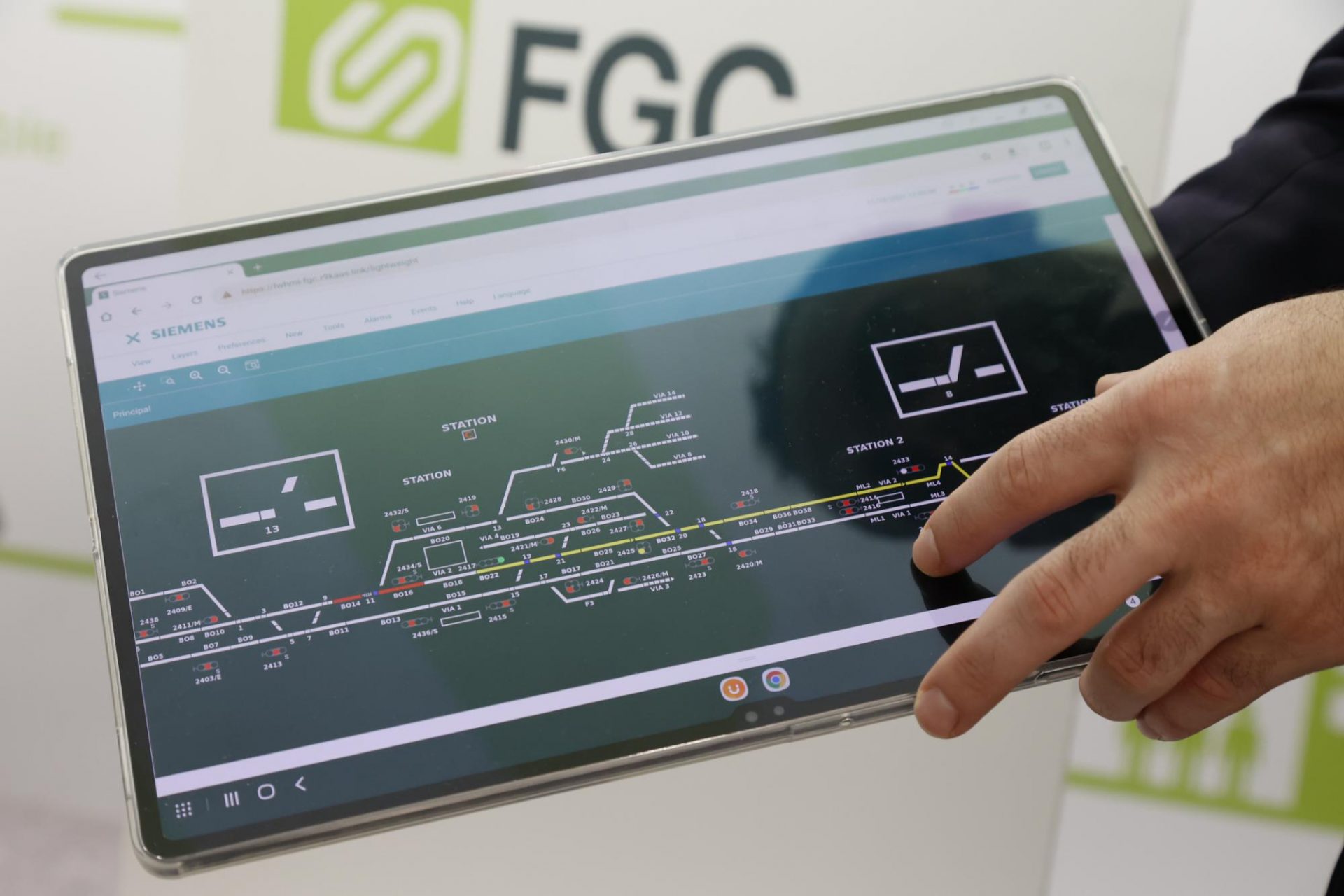 Ferrocarriles y Siemens Mobility presentan el primer enclave digital en ...